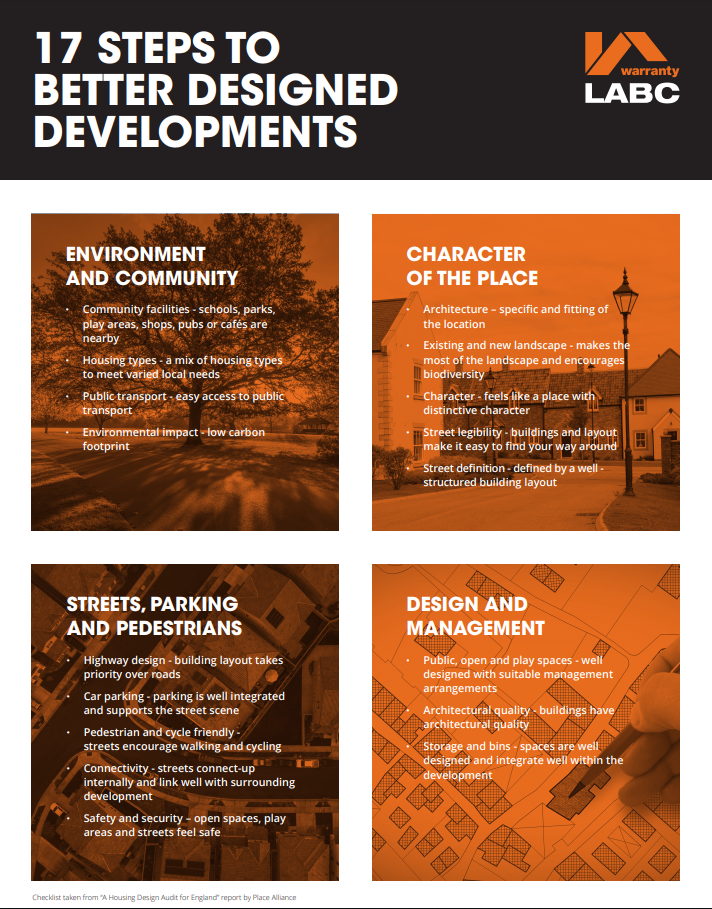 17 ways to design better homes and developments