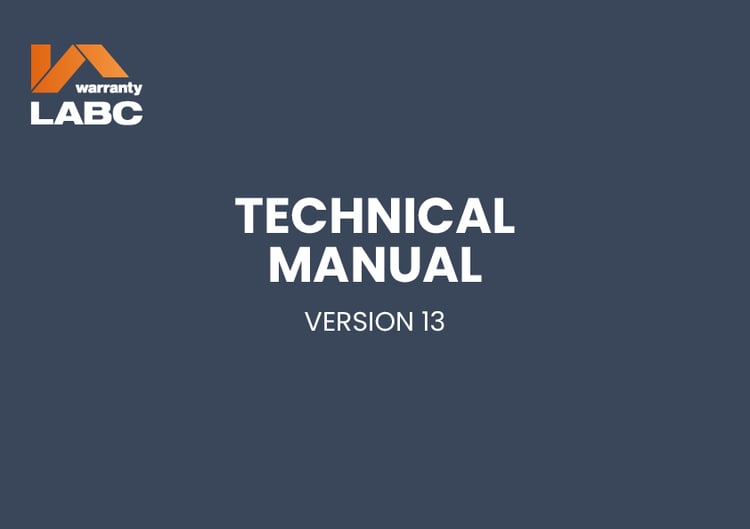 Technical Manual | Version 13 | LABC Warranty