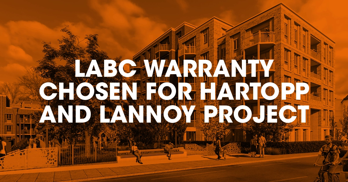 LABC Warranty chosen for Hartopp and Lannoy Point Passivhaus development