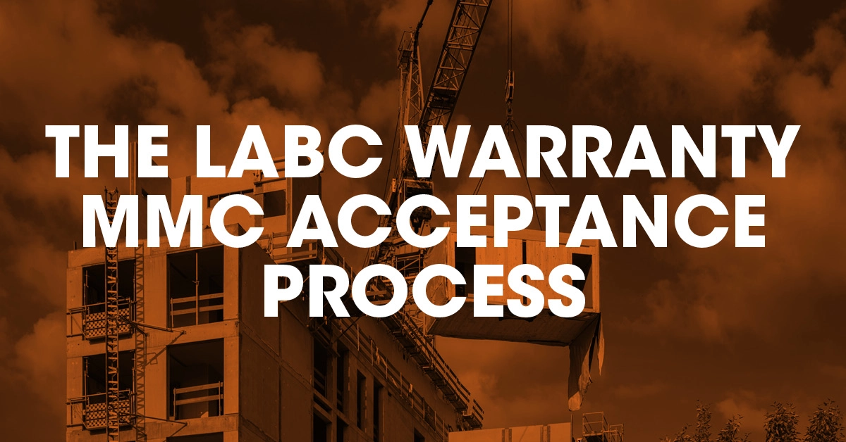 The LABC Warranty MMC and OSM acceptance process