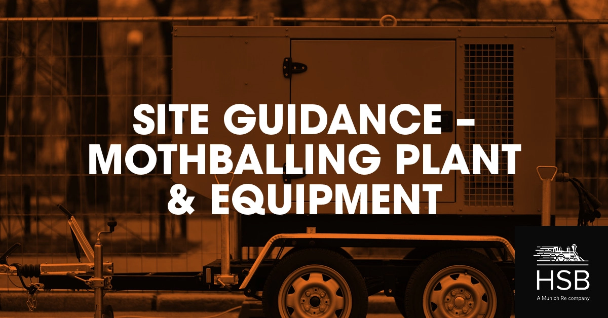 Mothballing plant and equipment